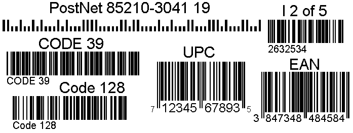 BarCode Components barcode-components